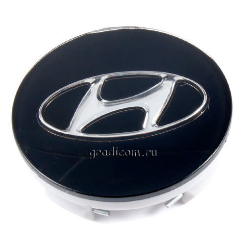 Колпачок на диски Hyundai (57/52/11) 52960-1E400 черный купить в ...